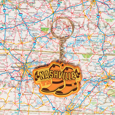 Nashville Keychain – Vagabond Heart