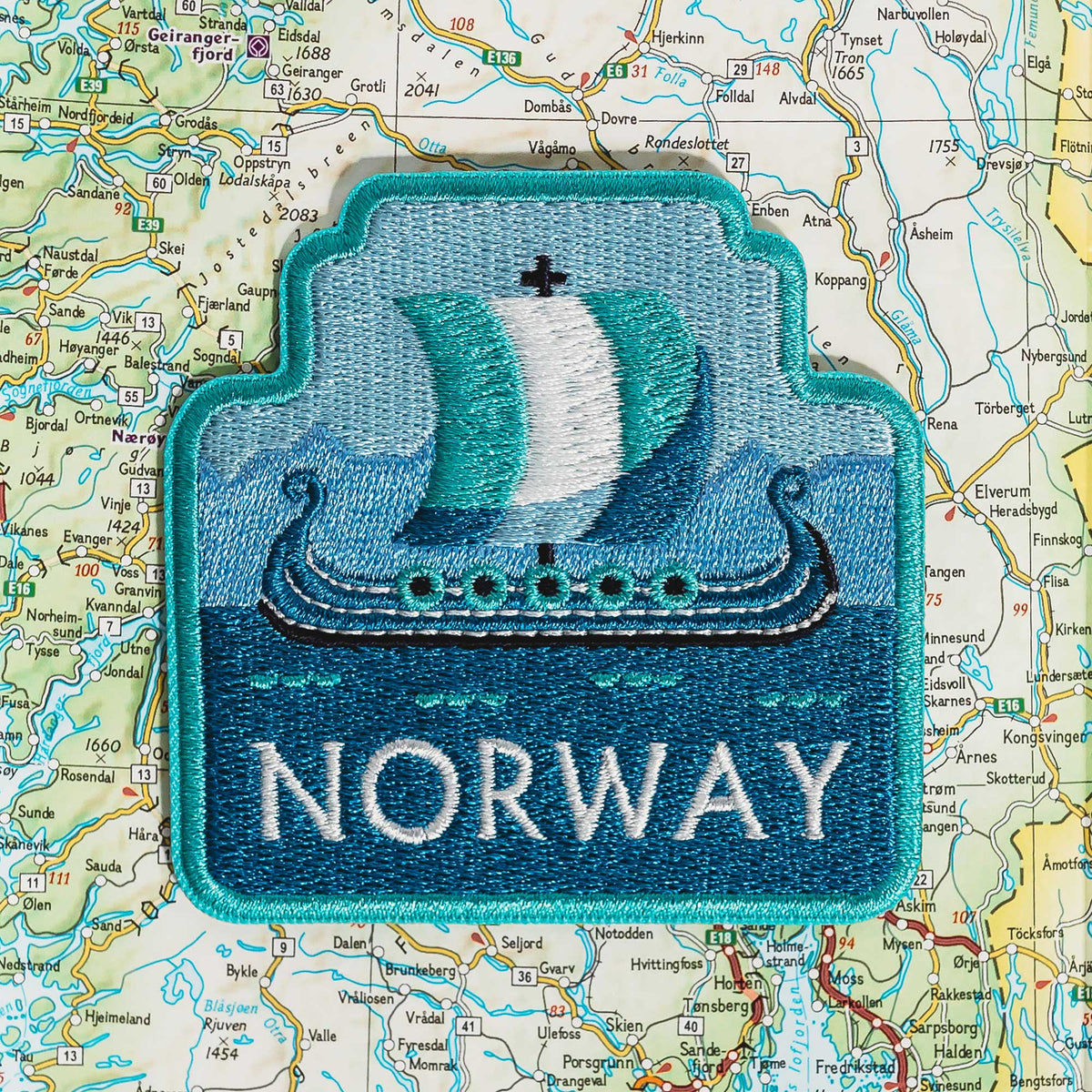 Norway Patch – Vagabond Heart