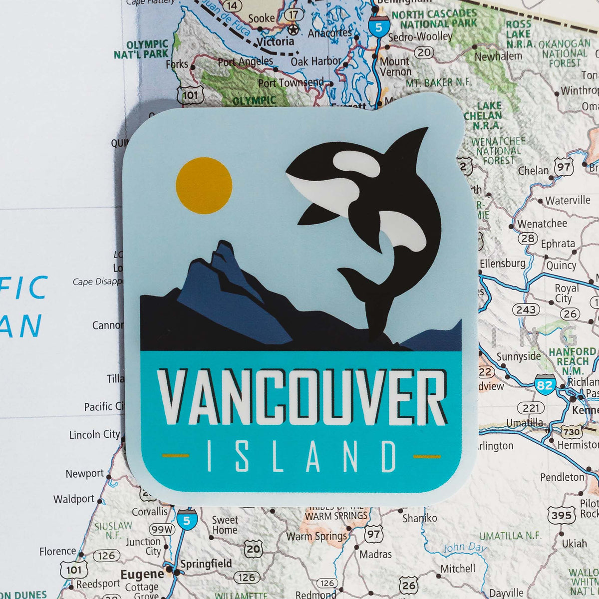 Vancouver Island Sticker – Vagabond Heart