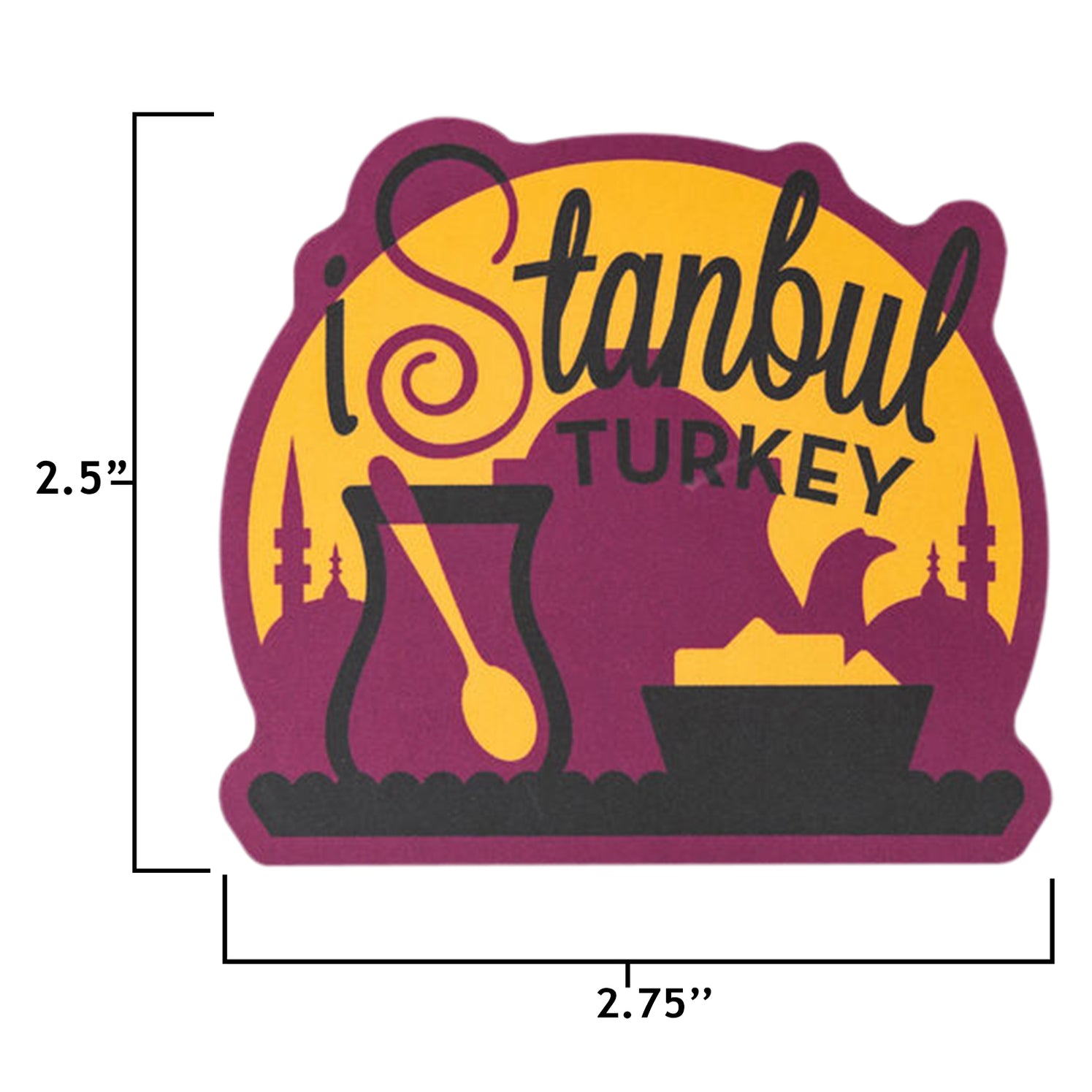 Istanbul Turkey Sticker – Vagabond Heart