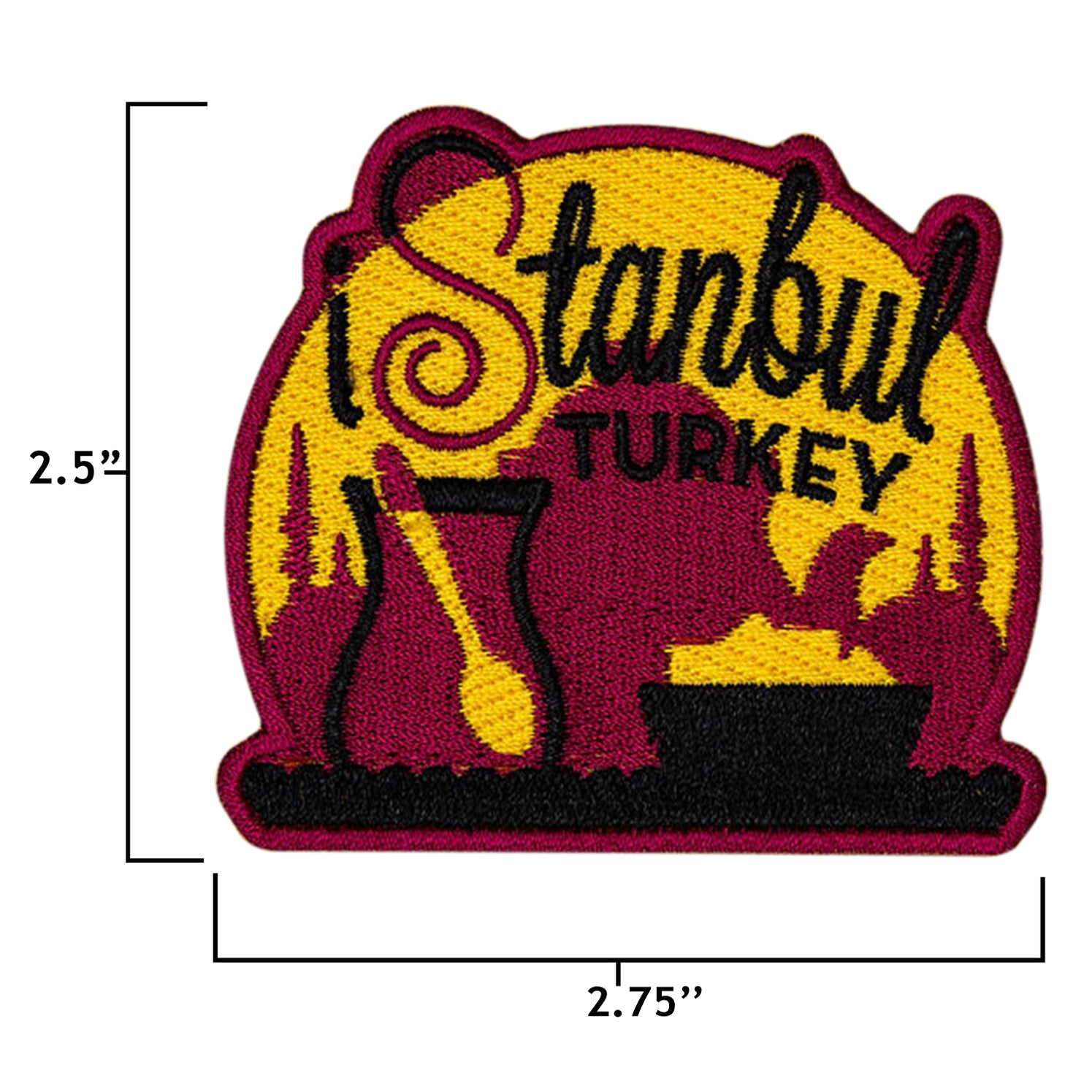 Istanbul Turkey Patch – Vagabond Heart