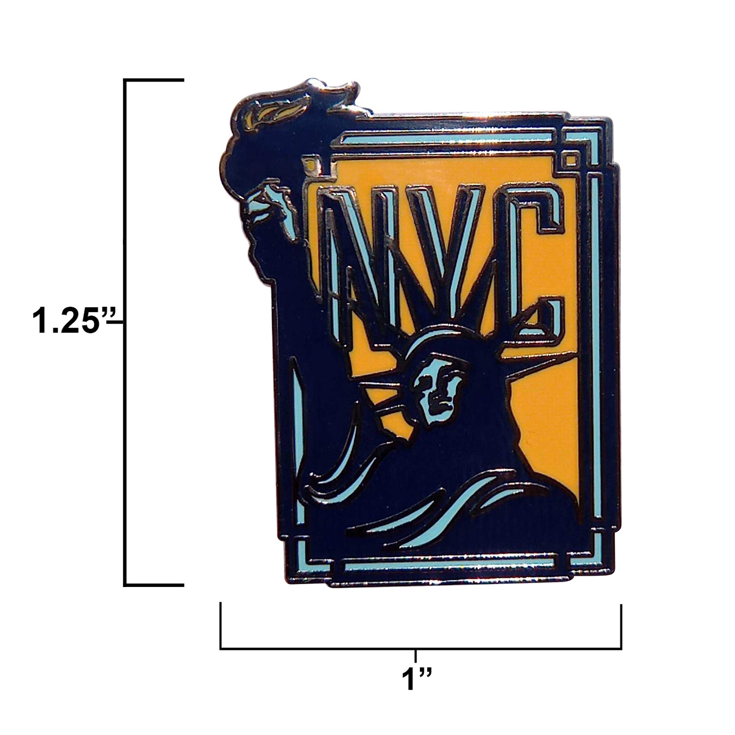 New York NYC Enamel Pin – Vagabond Heart