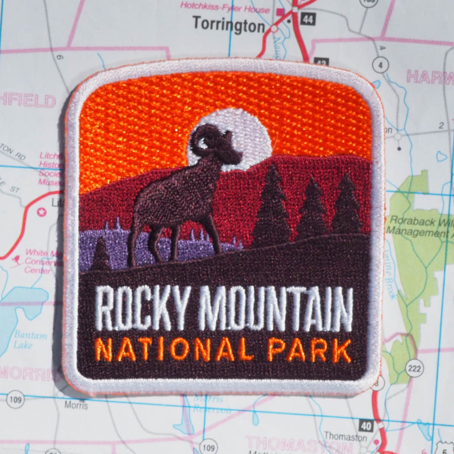 Rocky Mountain National Park Patch – Vagabond Heart