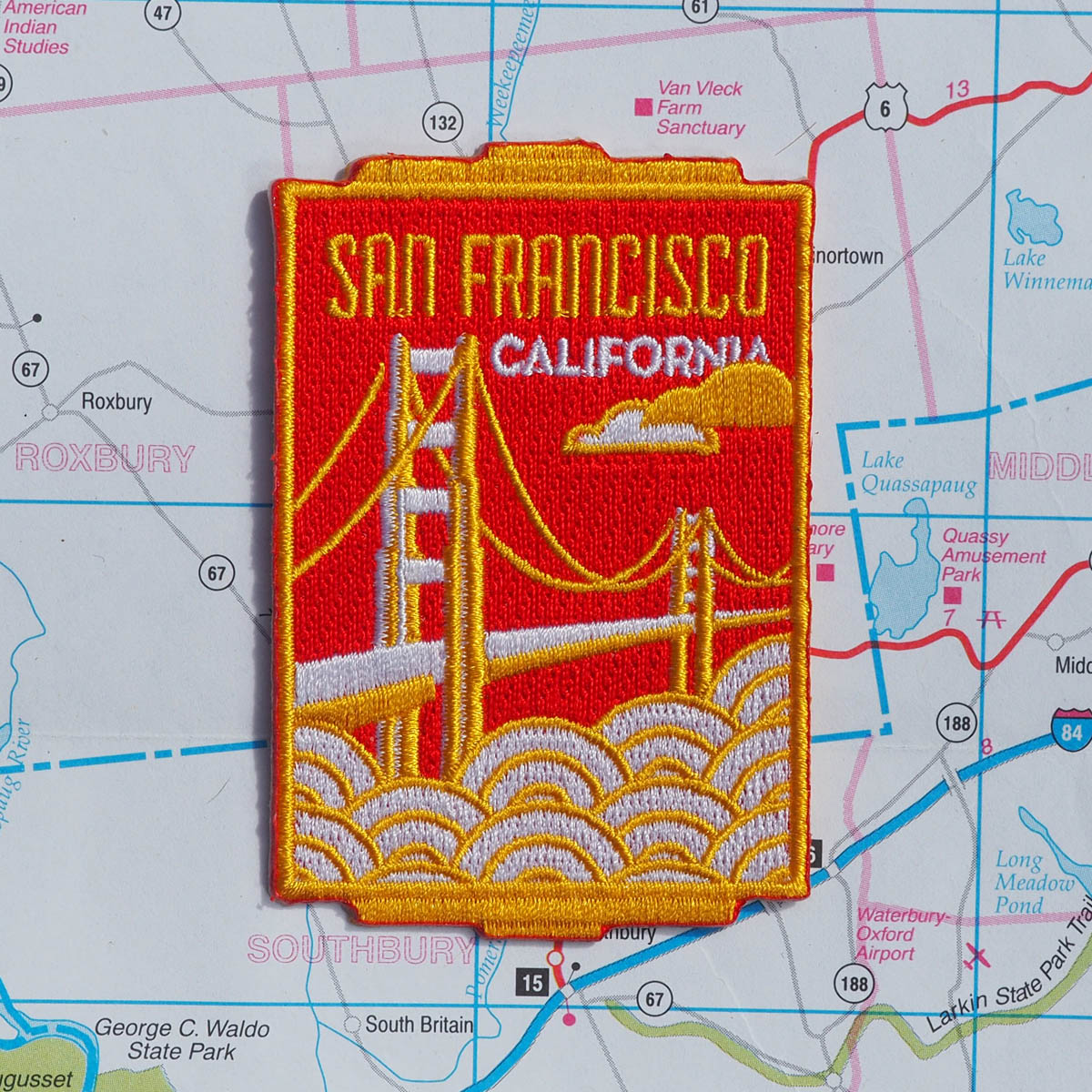 San Francisco California Patch – Vagabond Heart