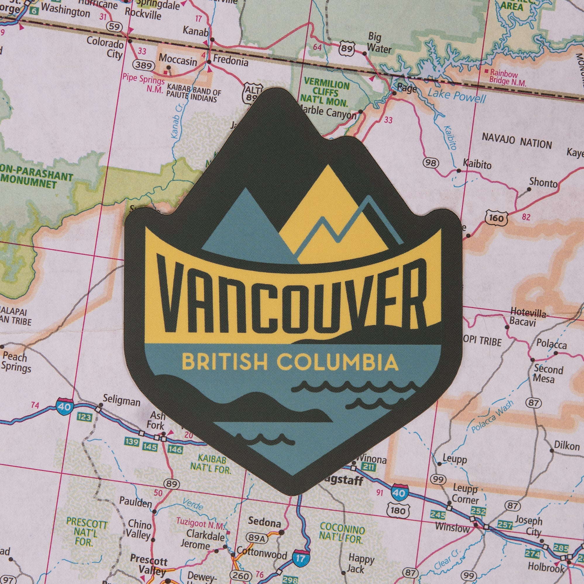 Vancouver British Columbia Sticker – Vagabond Heart
